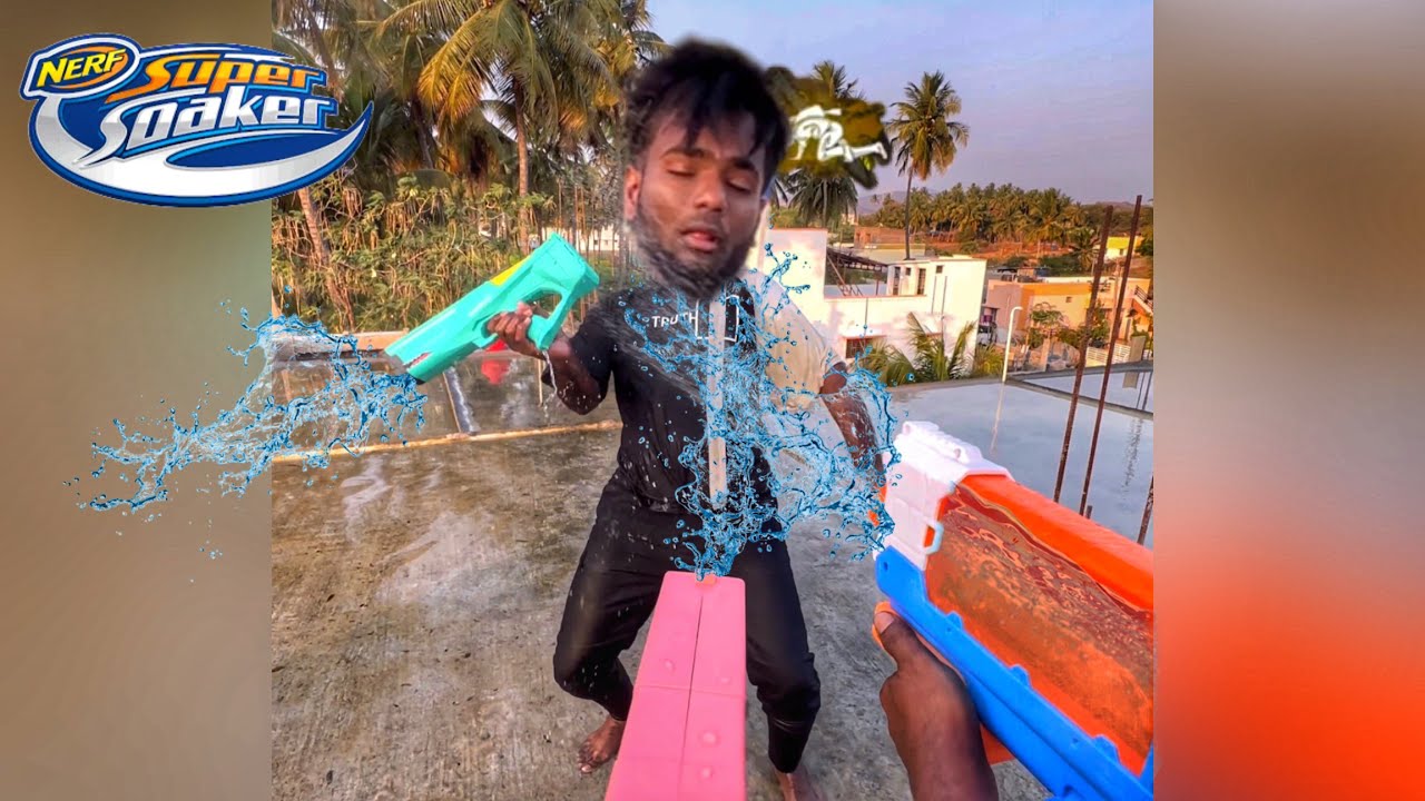 NERF WATER GUN GAME | SUPER SOAKER ( Nerf First Person Shooter ) #gun # ...