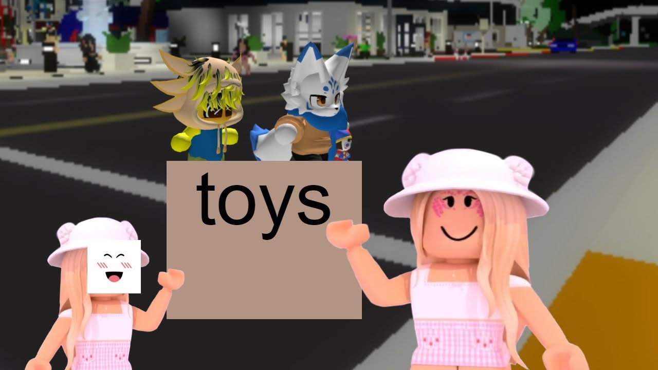 me and my friend turned into toys on roblox (brookhaven) - YouTube