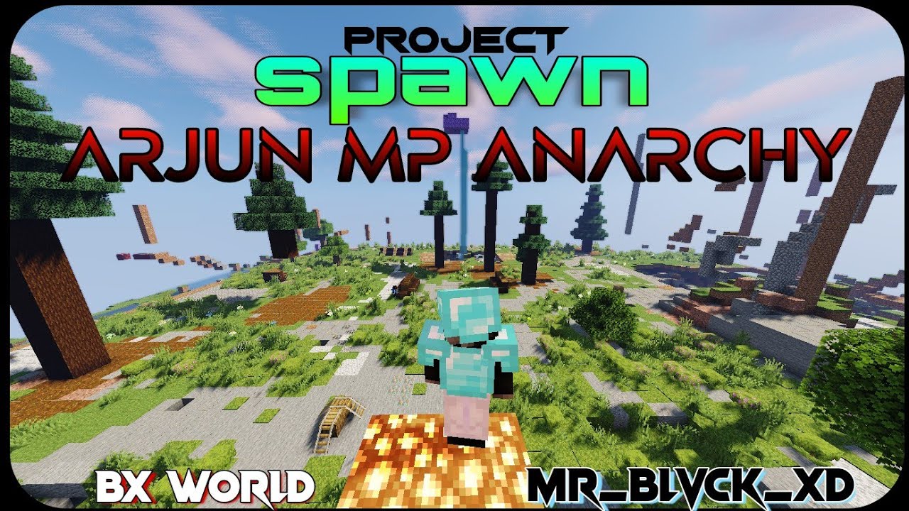 WE CLEAR THE SPAWN AND PLANT SOME TREE @ArjunMP ANARCHY SERVER | ft ...