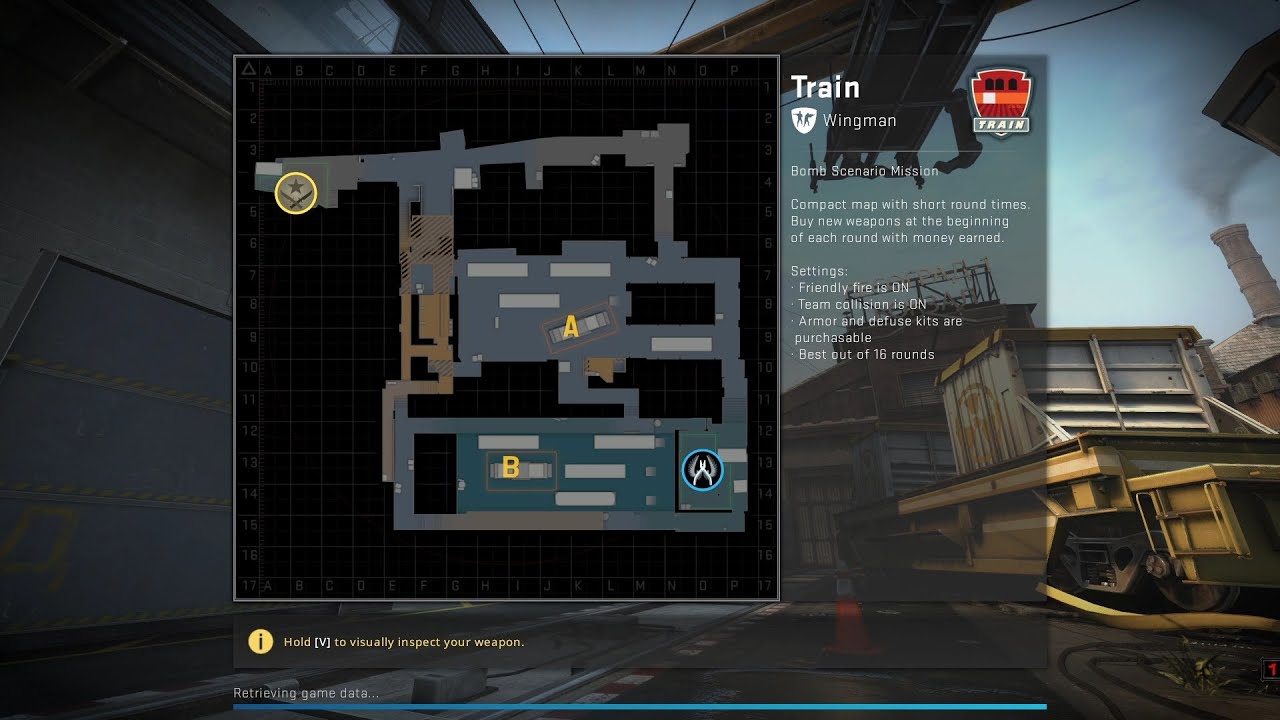 CS:GO Wingman - Train - YouTube