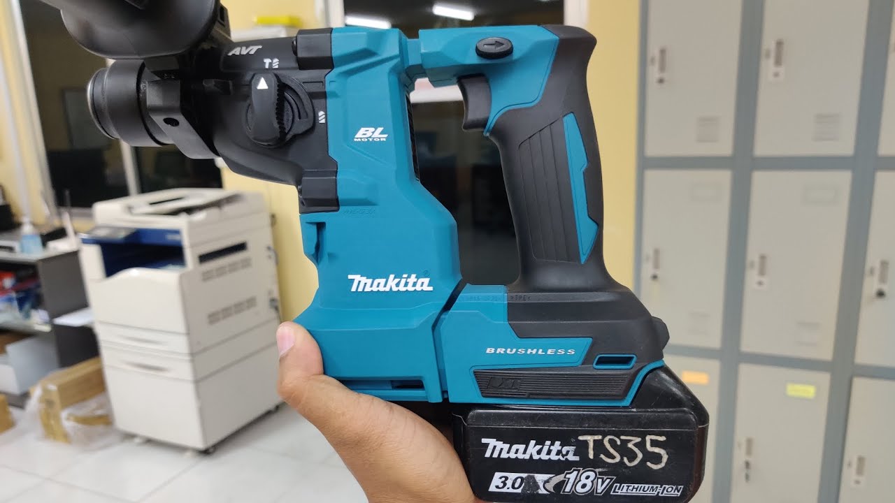 Makita DHR183 - Makita Rotary Hammer 18V - YouTube