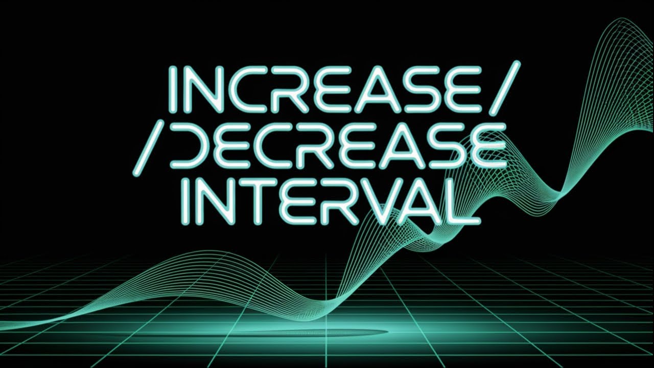 Interval of increase and decrease of a function (Quick and easy) - YouTube
