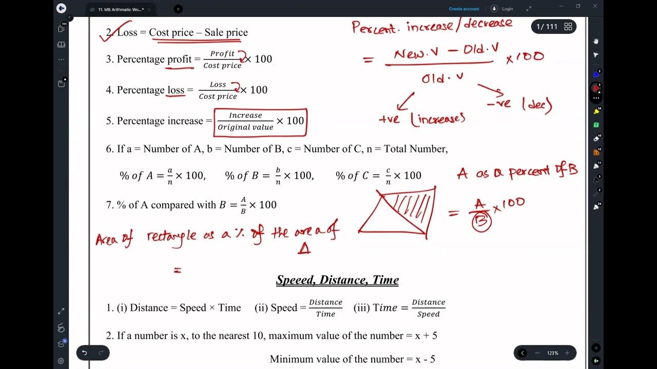 IGCSE Math B Class Lecture on Arithmetic Part 1 - YouTube