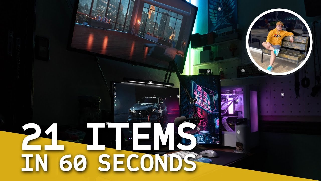 Desk Setup by Dan | 21 Items with details - YouTube