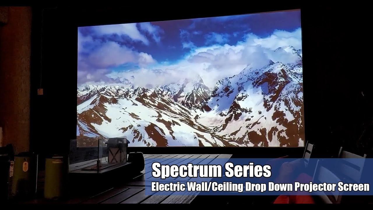 Elite Screens Spectrum Series: the Perfect Solution for Electric Wall ...