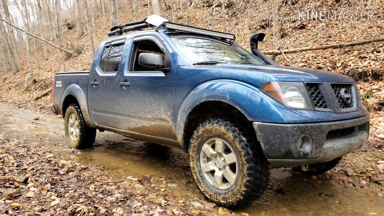 Nissan Frontier off road Vinton County - YouTube