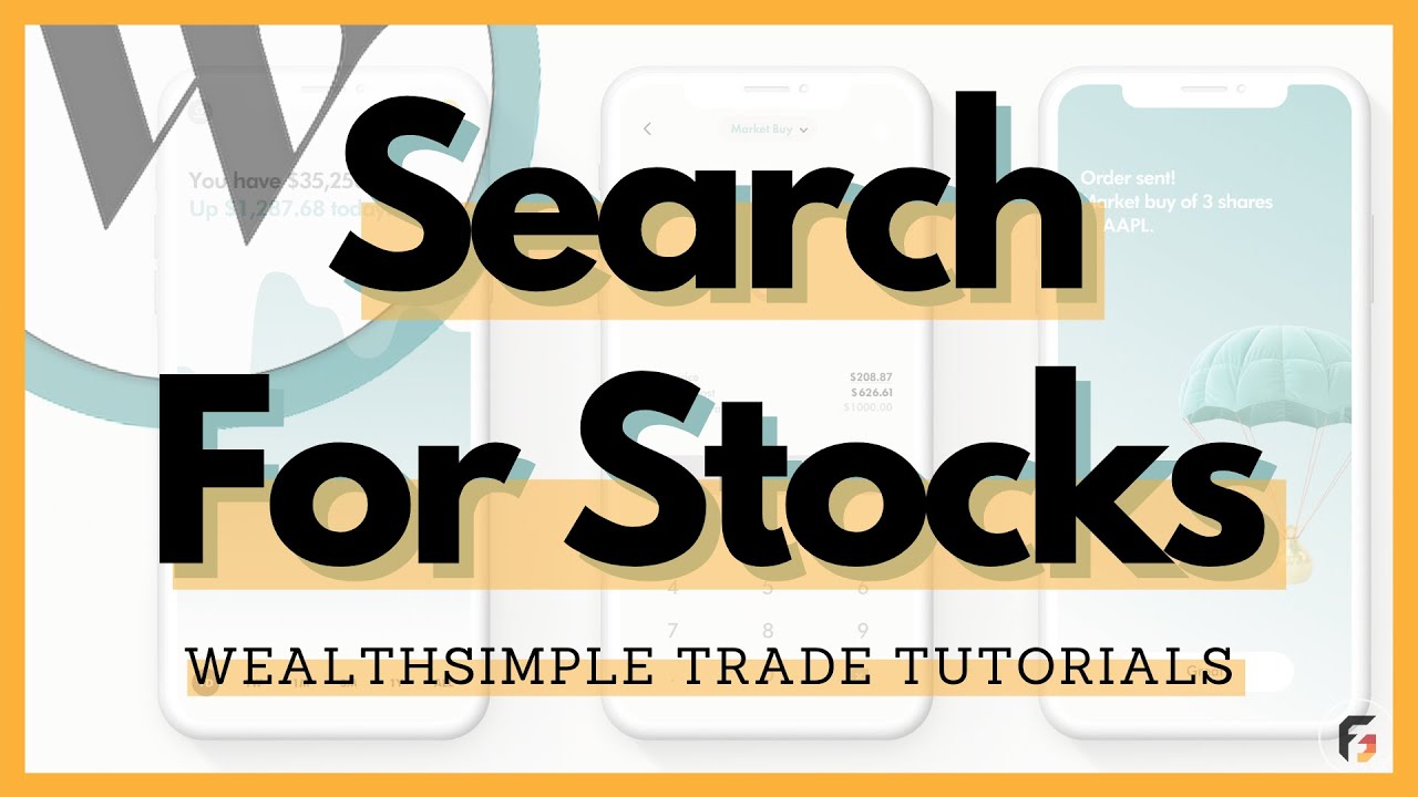 How to search up specific stocks explained in 2 minutes - Wealthsimple ...