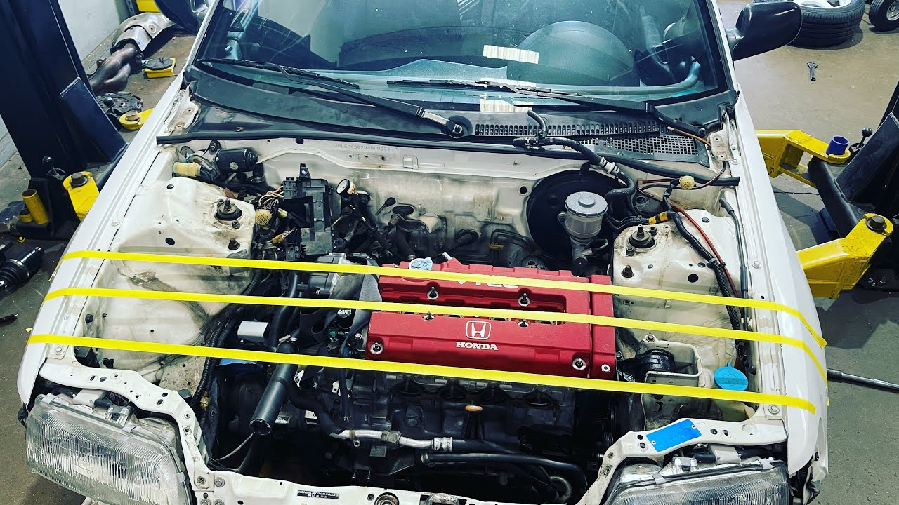 CRX Type R - Building OEM engine mounts- getting it perfect - Part 3 ...