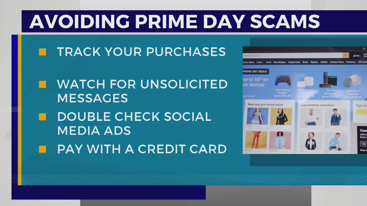 Amazon Prime Day: How to avoid scams during online shopping event - YouTube
