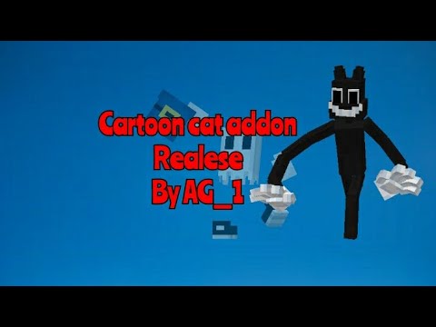 Cartoon cat addon realese By me | minecraft| addon | cartoon cat - YouTube