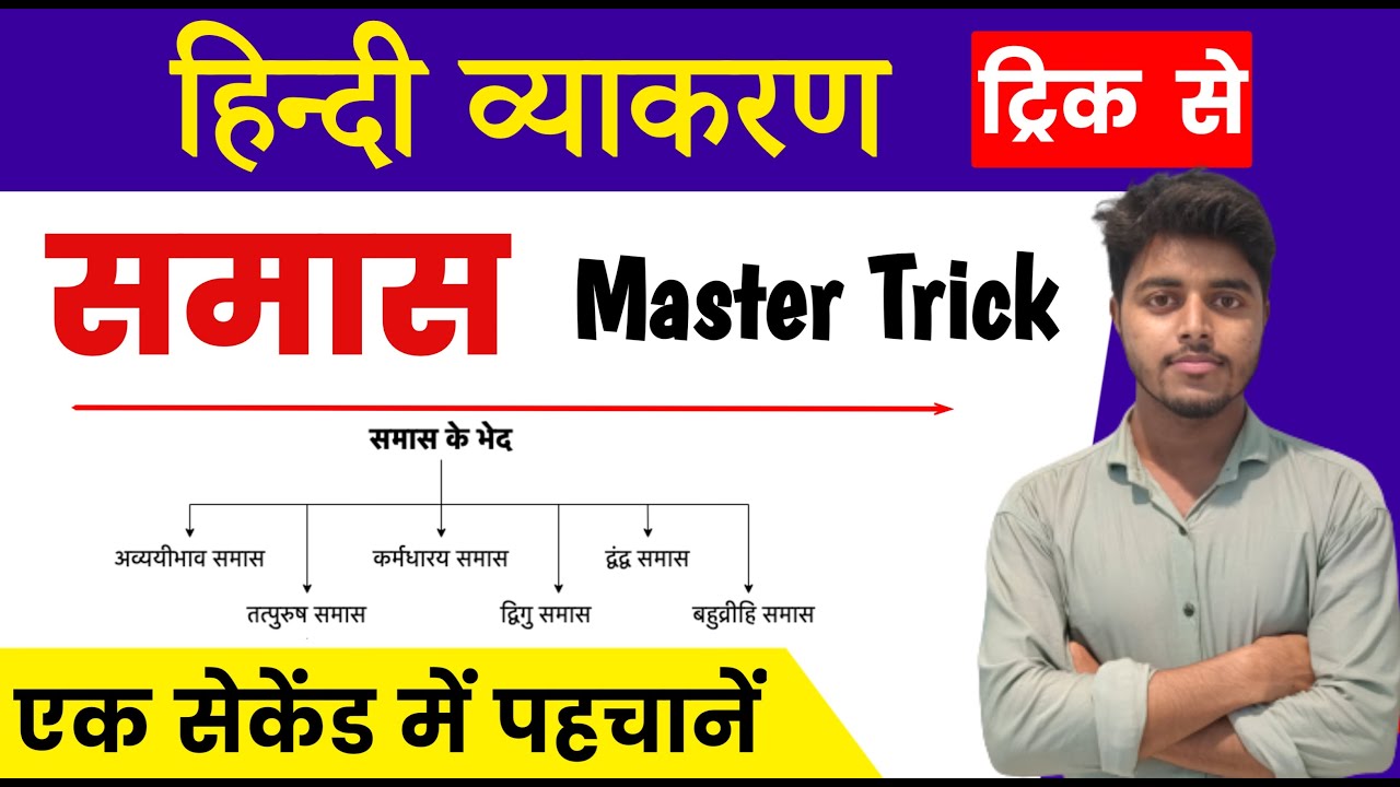 समास हिन्दी व्याकरण | Samas Tricks In Hindi | Samas Hindi Grammar Class ...