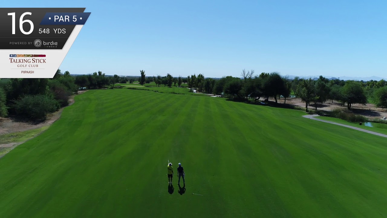 Talking Stick Golf Club (Piipaash Course - Hole #16) - YouTube