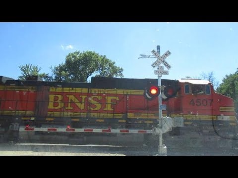 BNSF 4507 West HBRCNTW Filmed Near Winona JCT (7-2-2018) - YouTube