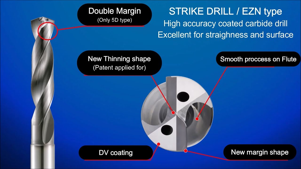 New EZ Drill series “STRIKE DRILL” EZN type. - YouTube