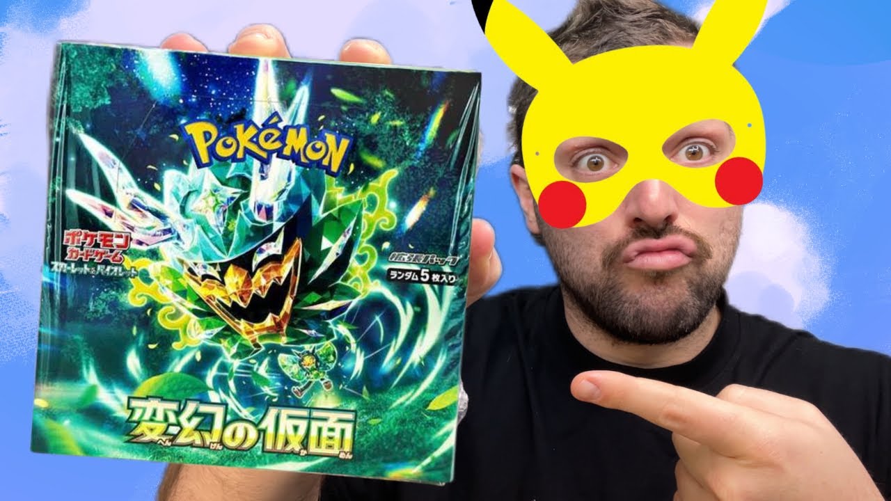 Pokemon Transformation Mask of Change Booster Box [2024 Opening] - YouTube