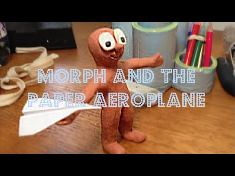 Morph and the Paper Aeroplane - YouTube