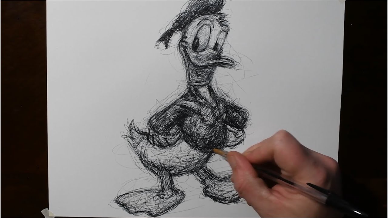 How to Draw Donald Duck Like You Mean It - YouTube