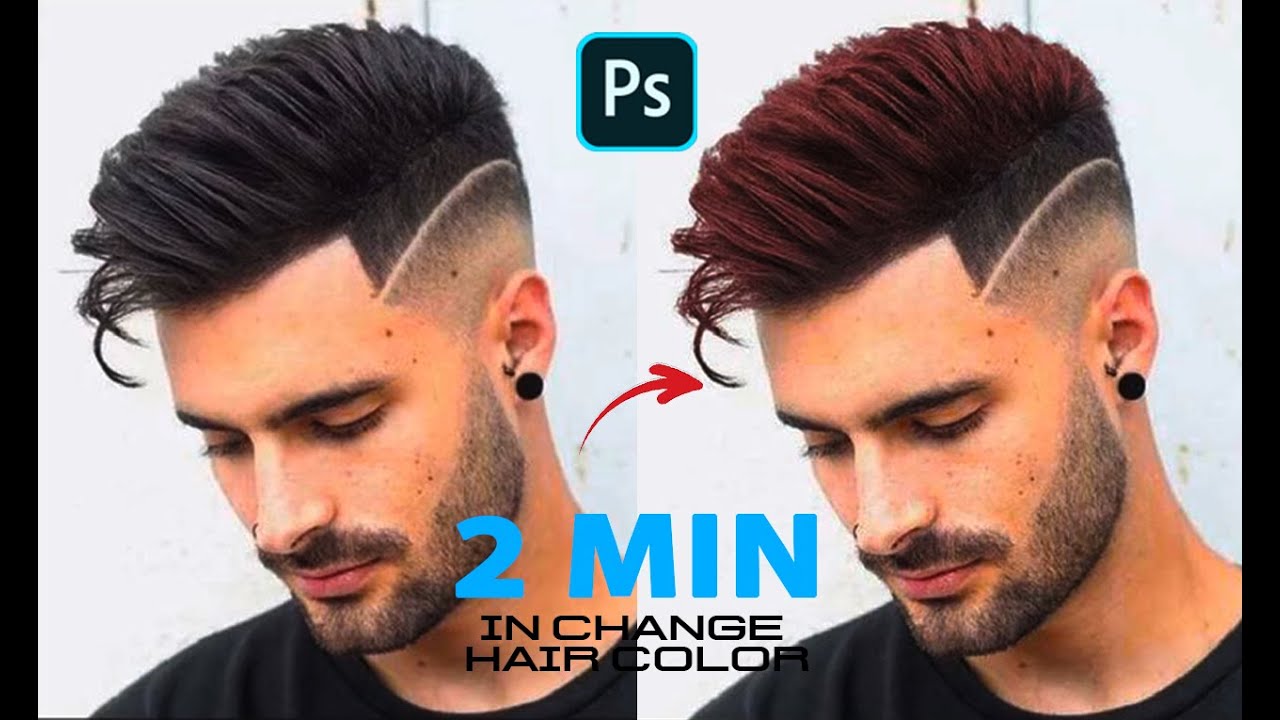 Best way to change hair color | change hair color | Photoshop tutorials ...