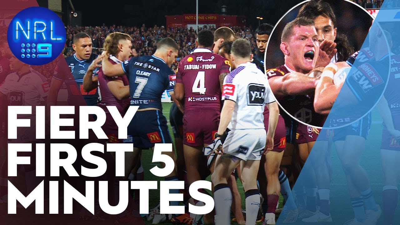 Classic Origin biff to open Game I of 2023 State of Origin | NRL on ...