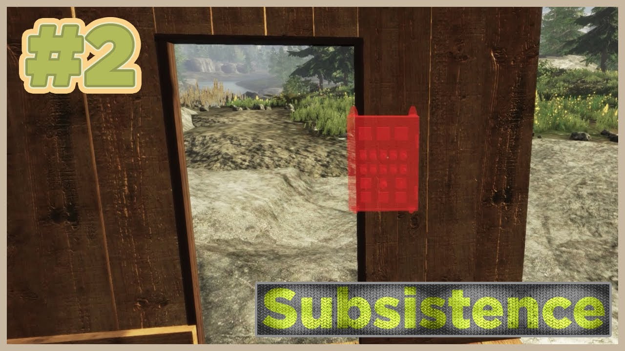 Subsistence - Construyendo un hogar - Cap. 02 - Gameplay Español - YouTube