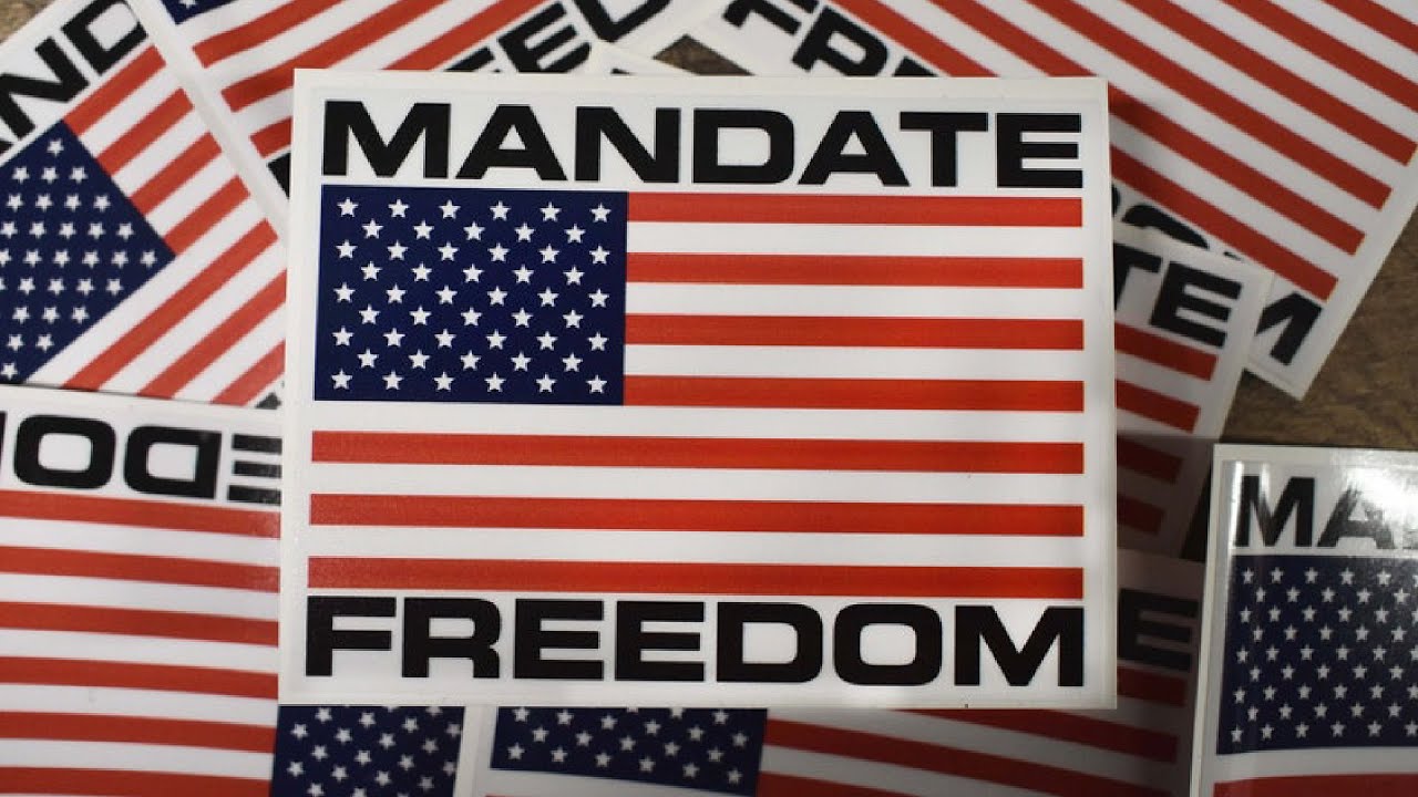 The Mandate Freedom Decal | Etsy Vlog - YouTube
