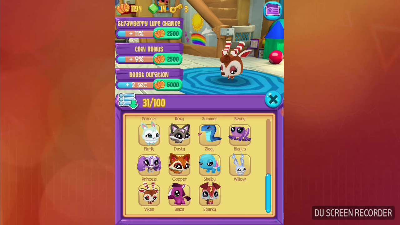 Showing my dash tag animals total animals is in description - YouTube