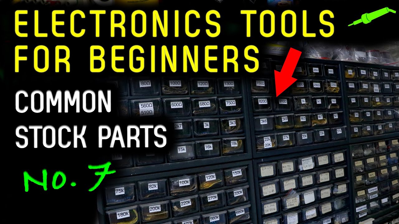 🔴 Electronics Tools For Beginners - No.7 - Common Parts - No.1008 - YouTube