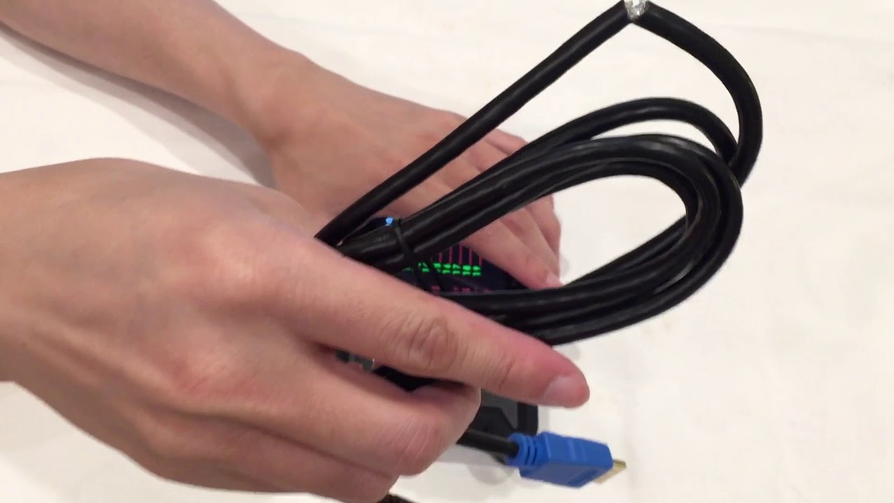 How to operate HDMI Display Tester by Steren - YouTube