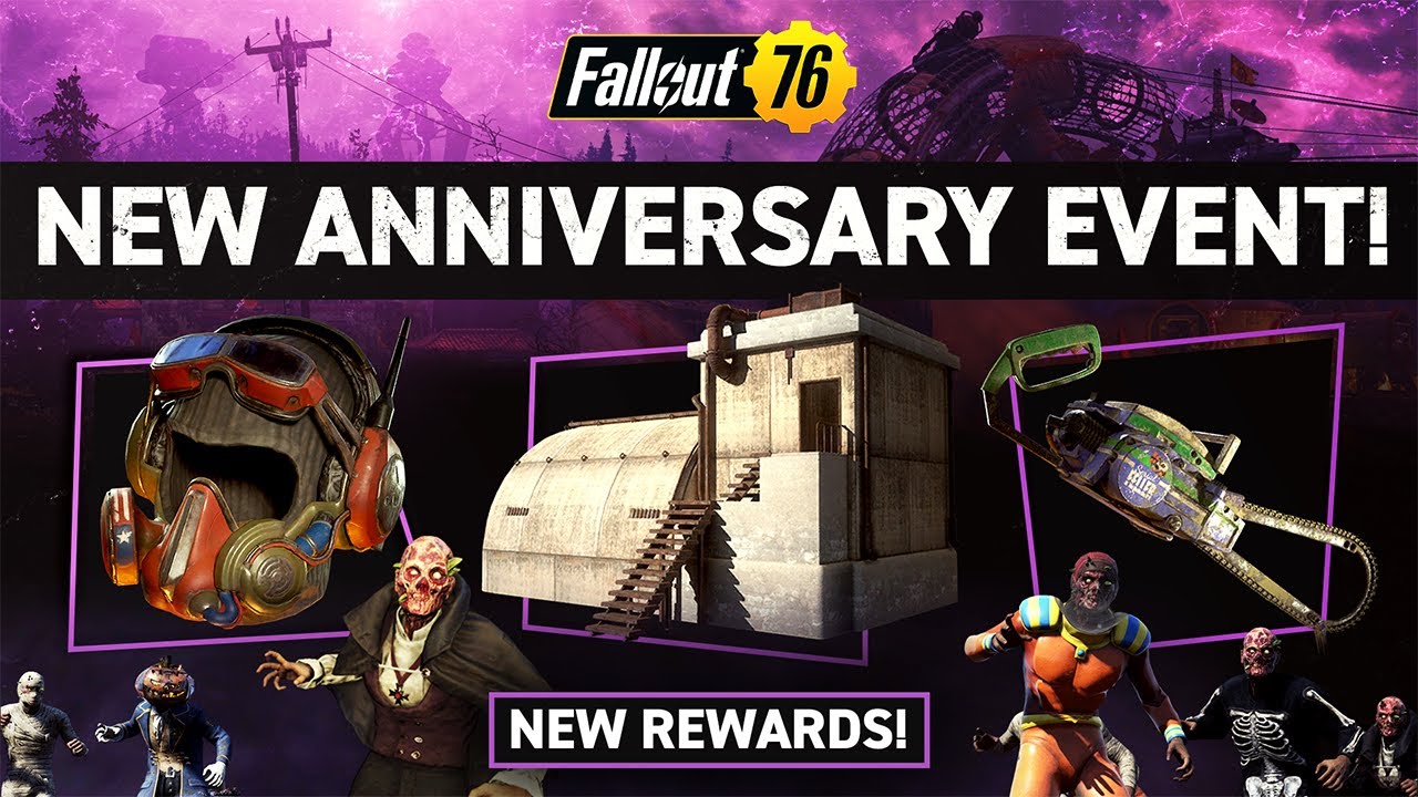 NEW Anniversary Event and Challenges! - Fallout 76 - YouTube