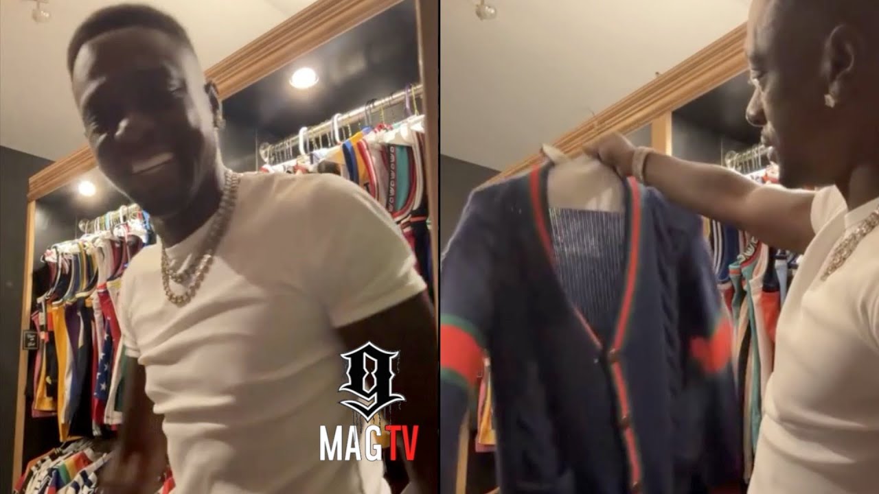 "I Don't Wear Gucci No Mo" Boosie Donates Designer Clothes From His ...