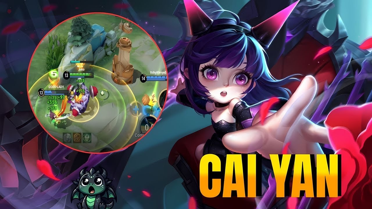 CAI YAN É O SUPORTE QUE CURA MUITO - CAI YAN GAMEPLAY | Honor of Kings ...