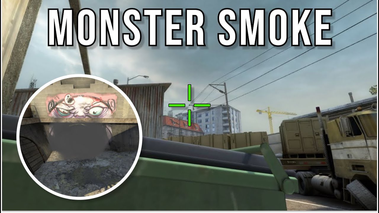 Overpass Monster Smoke from CT Spawn | CS:GO - YouTube