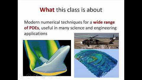 MIT Numerical Methods for PDE 2015 - YouTube