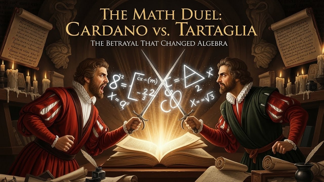 The Math Duel: Cardano vs. Tartaglia – The Betrayal That Changed Algebra - YouTube