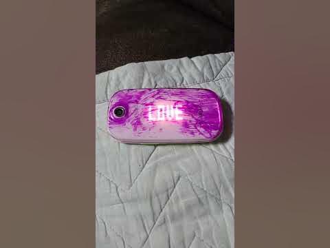 애니콜 sph w9300(코비f)외부화면 on/off - YouTube