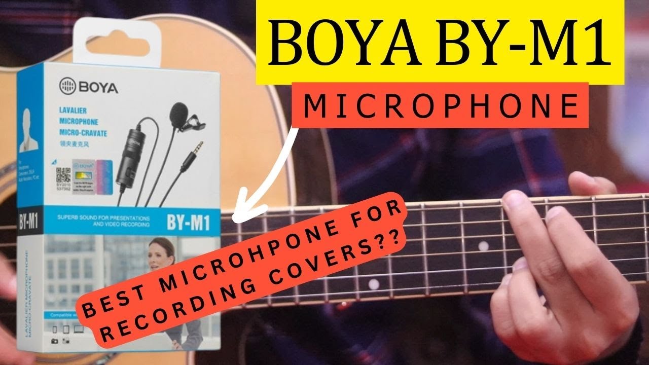 Boya BY-M1 review | A budget friendly microphone for recording cover ...