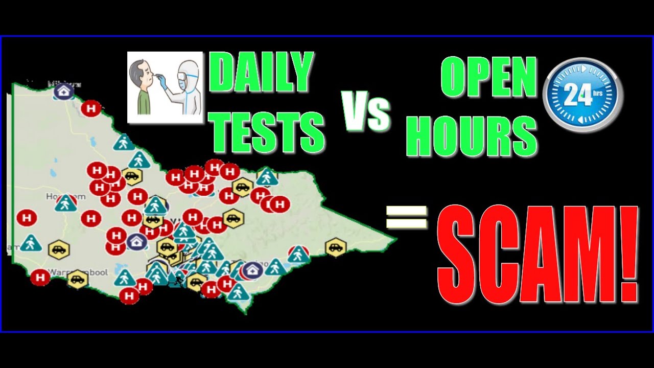 Victoria, Australia - Number of Tests Per Day SCAM EXPOSED - YouTube