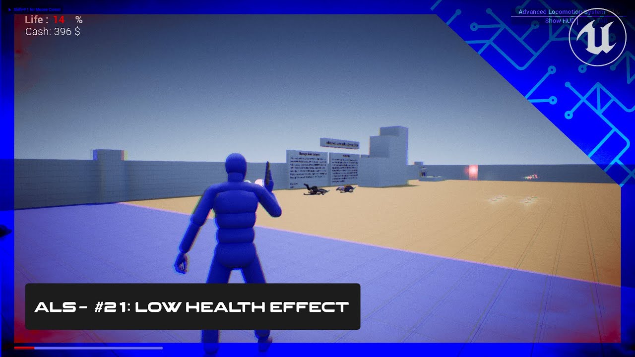 UE 4 | Tuto - ALSv4 : low health effect - YouTube