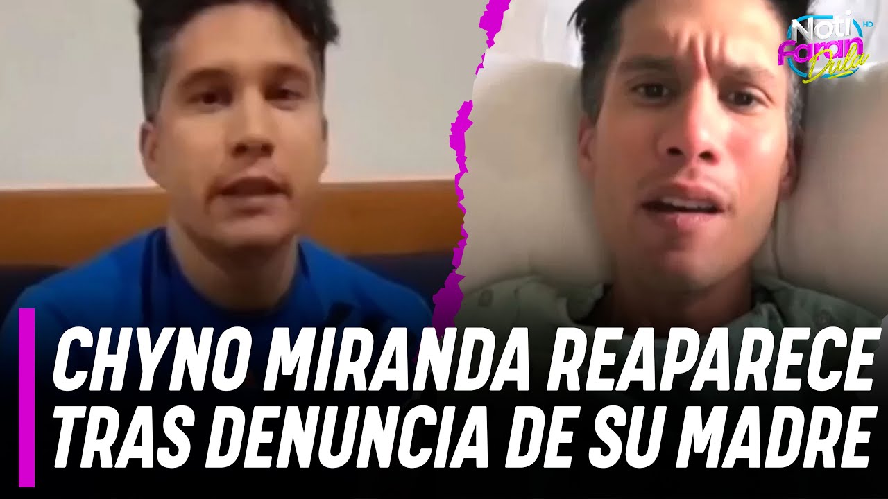 Chyno Miranda reaparece tras cambio de clínica y denuncia de su madre ...