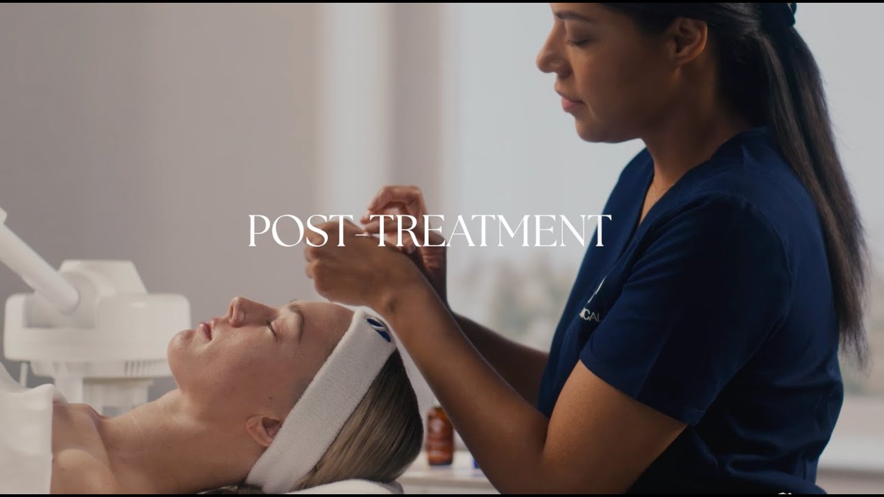 iS Clinical Post-Treatment Facial Application - YouTube