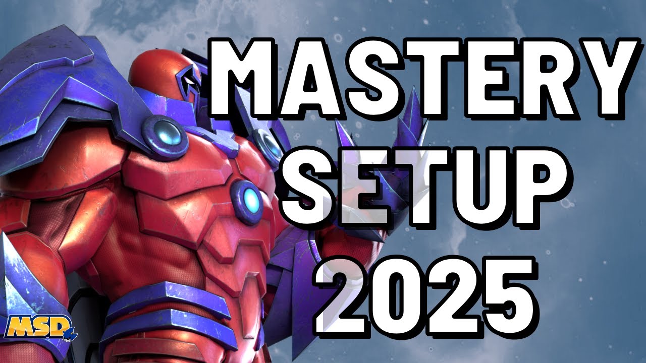 My Mastery Setup in Marvel Contest of Champions | All Builds and Tips ...
