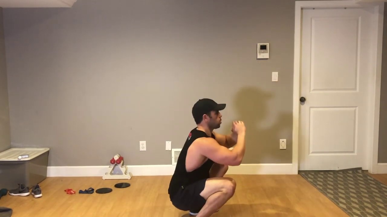Cardio - Body Weight Squats - YouTube