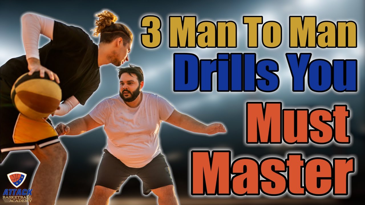 Man To Man Defense Basketball Drills - YouTube