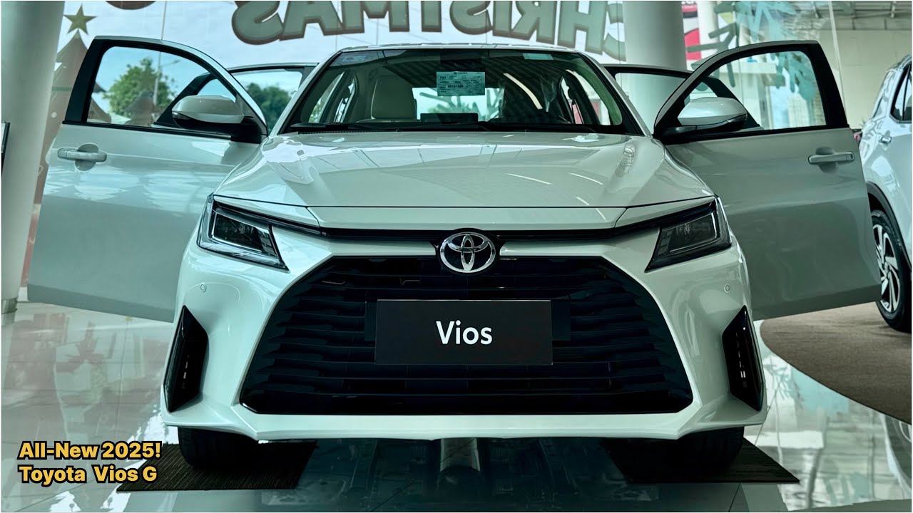 All-New 2025! Toyota Vios-G Sedan : Luxury Comort Car, Interior and ...