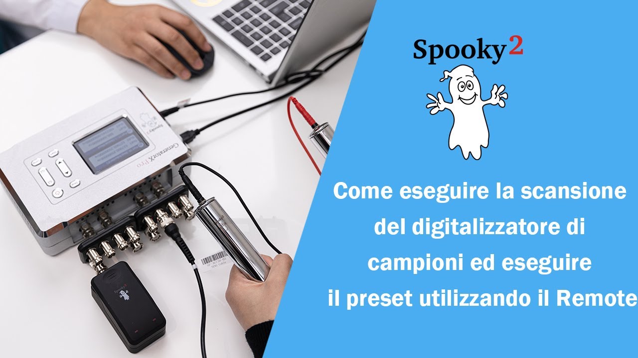 Come eseguire la scansione con Spooky2 Sample Digitizer e utilizzare il ...