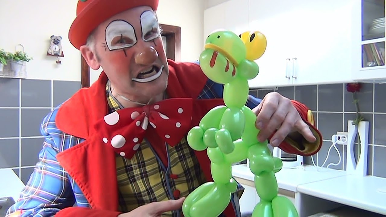 How to make an easy 3 balloon t-rex - YouTube