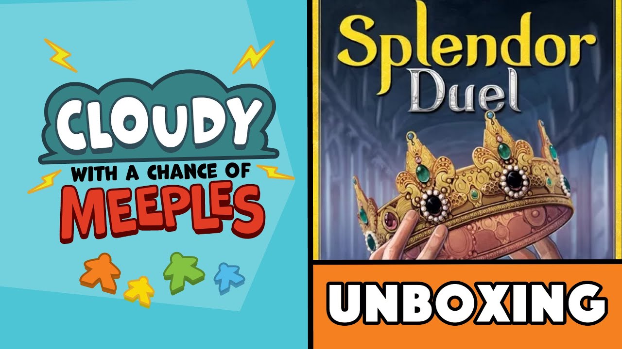 Splendor Duel Unboxing - Cloudy with a Chance of Meeples - YouTube