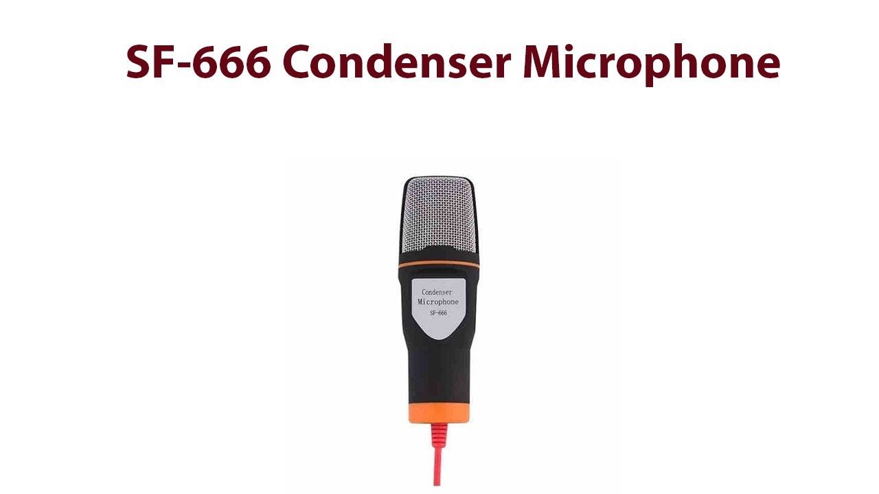 Condenser microphone SF-666 - YouTube