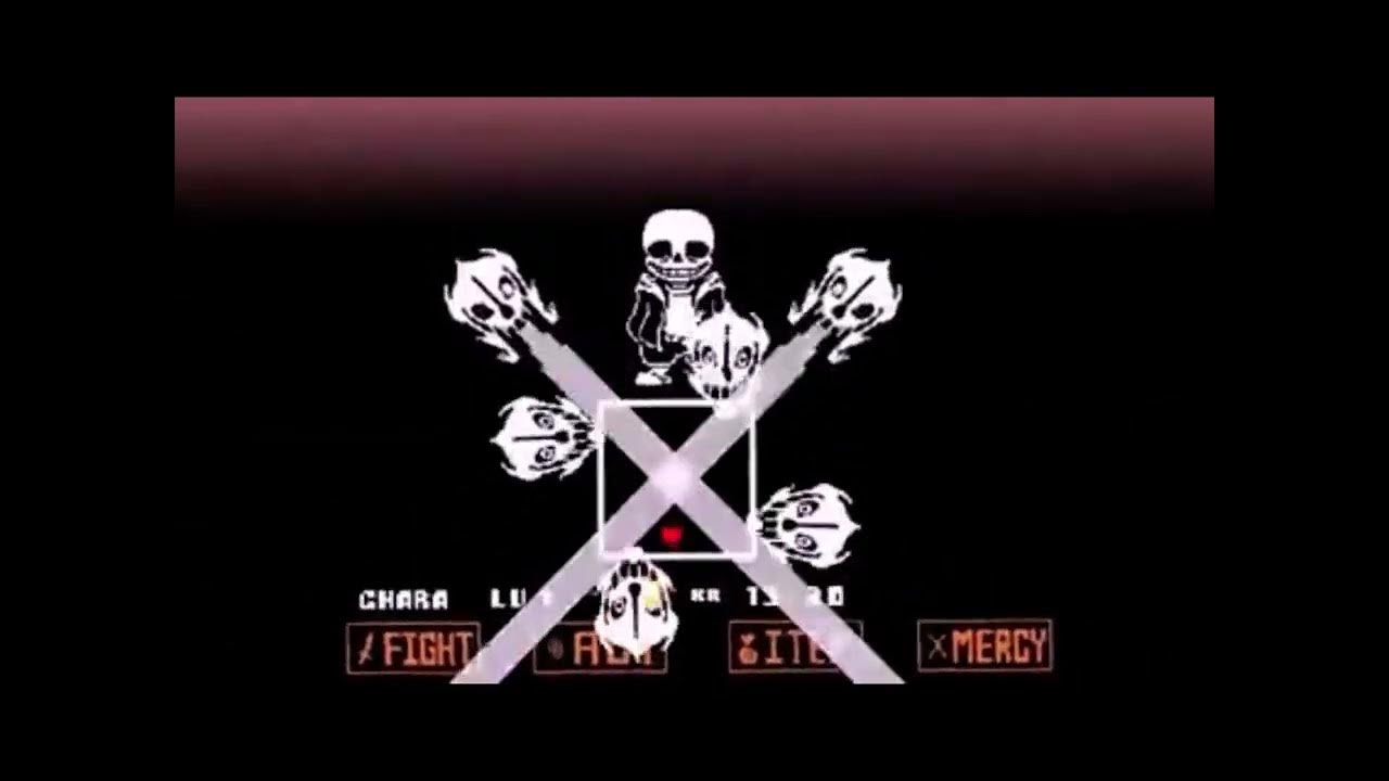 Undertale Vhs sans fight - YouTube