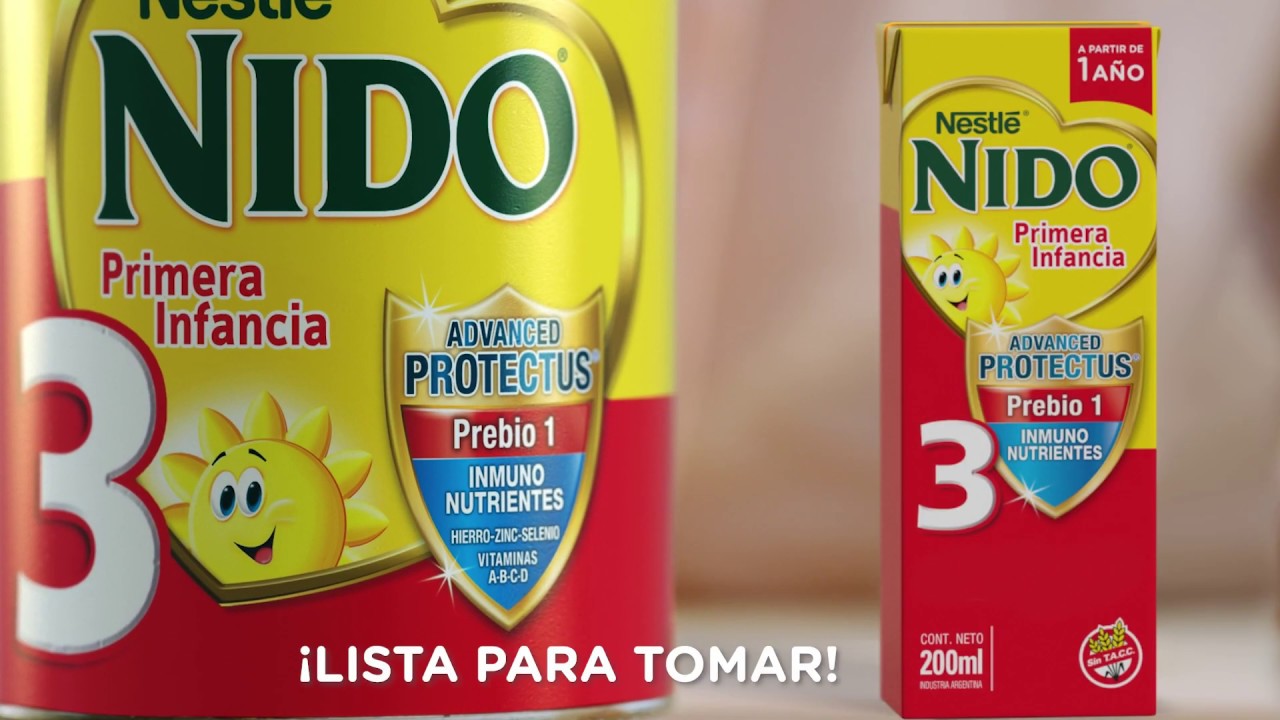 NIDO® Advanced Protectus | ¡Lista para tomar! - YouTube